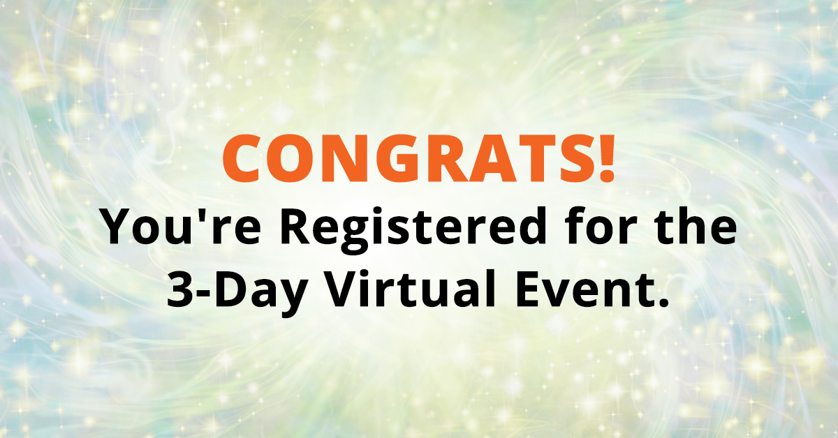 ALIVE Event Registration Confirmed - Satori Method